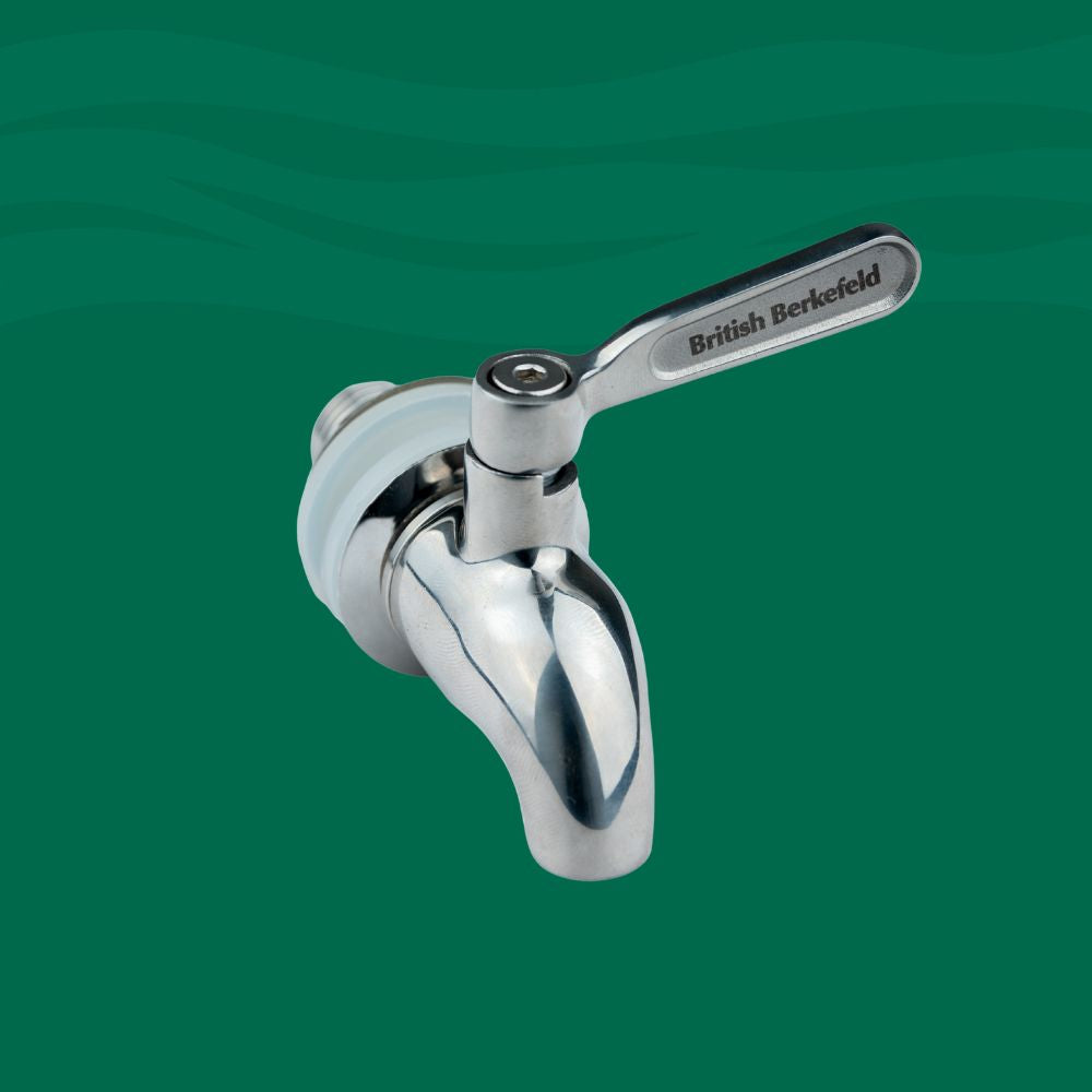 British Berkefeld® Stainless Steel Gravity Water FilterTap – Doulton ...