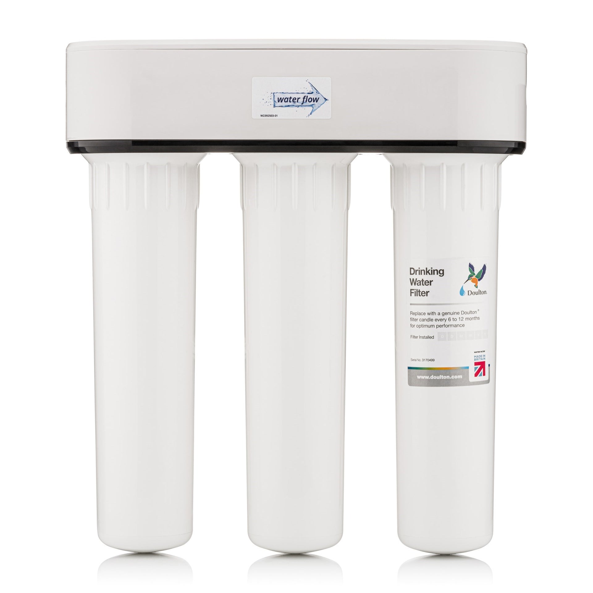 Doulton® Undercounter HIP TRIO Biotect Ultra® Water Filter System ...