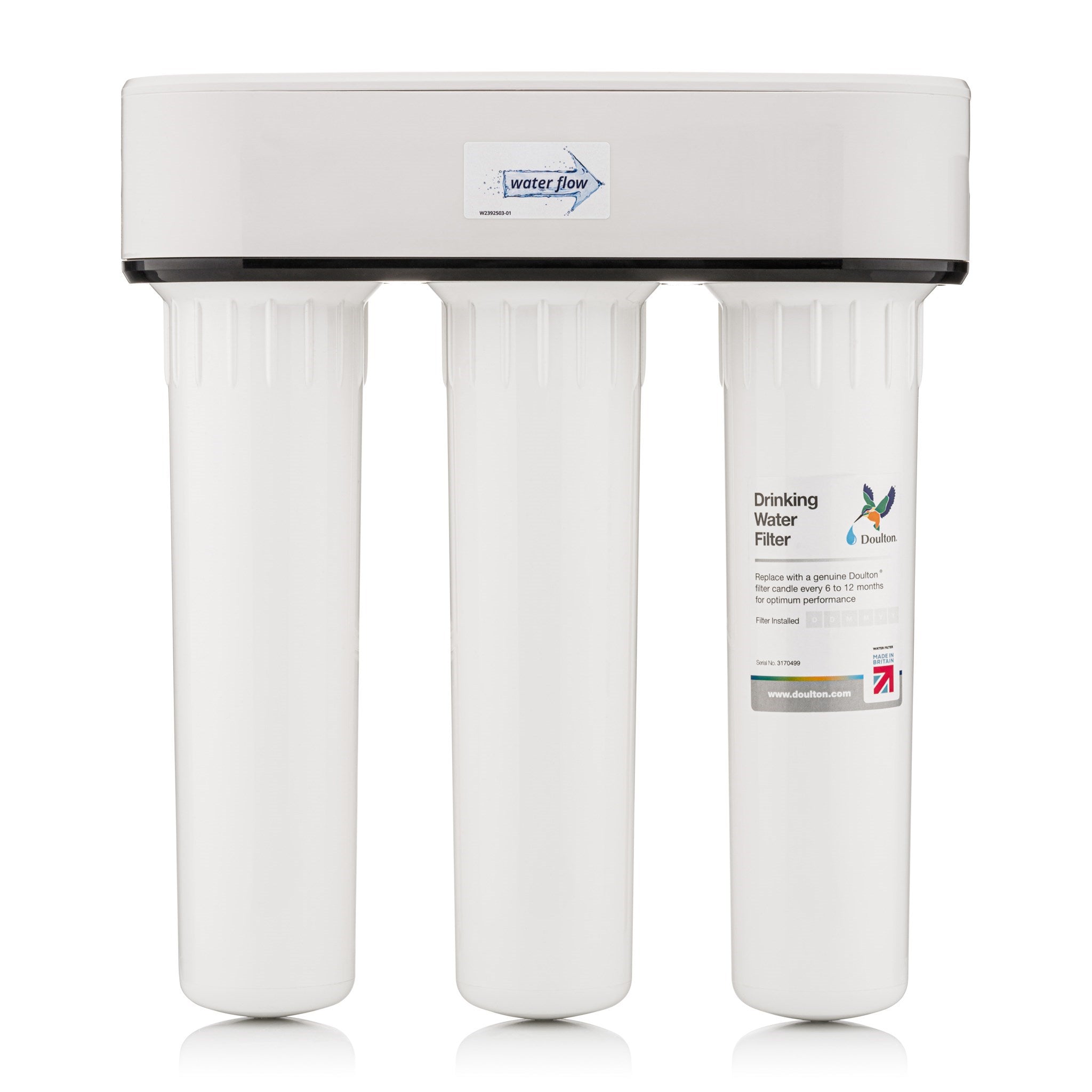 Doulton® Undercounter HIP TRIO Biotect Ultra® Water Filter System ...