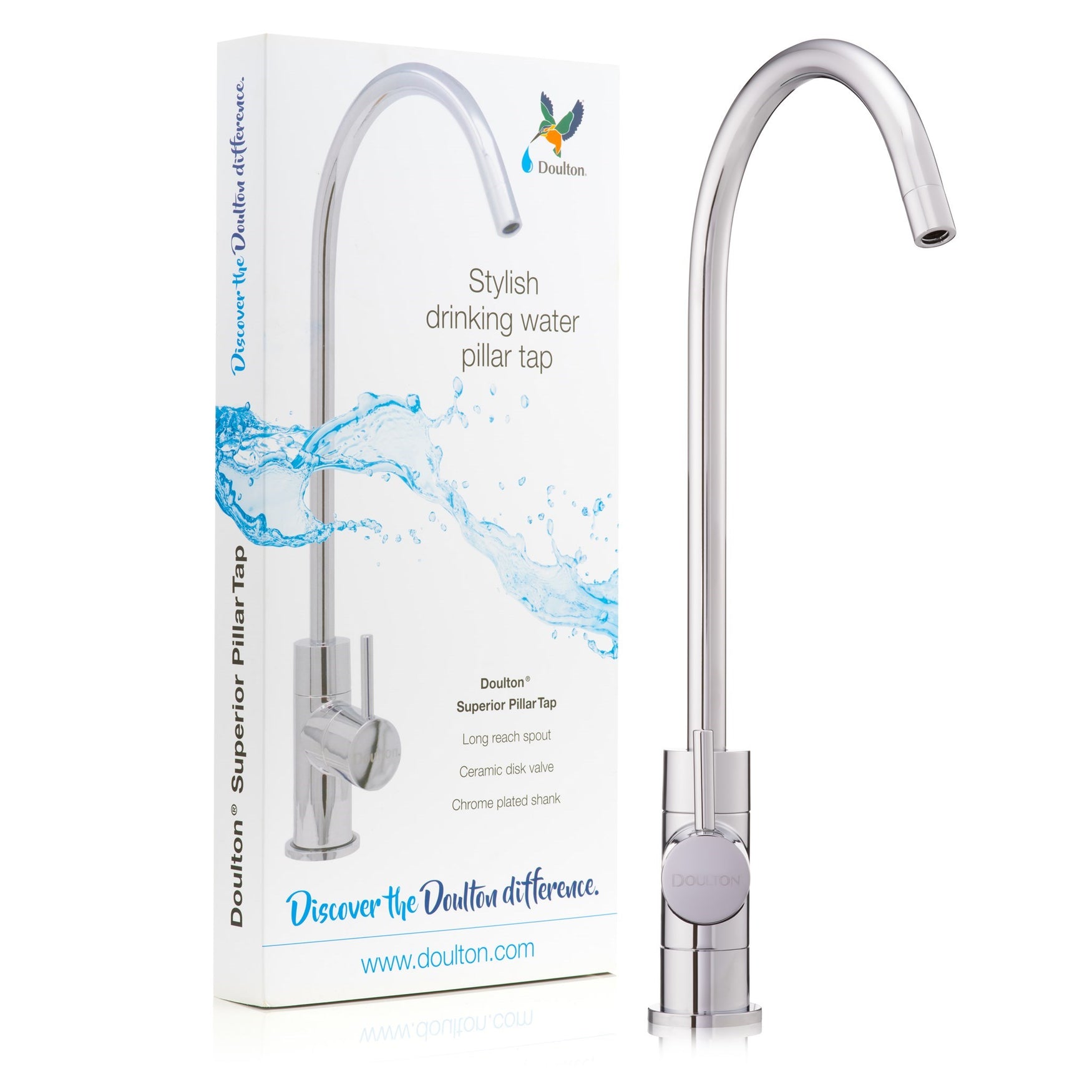Doulton® Undercounter Water Filter System Stainless Steel Pillar Tap ...